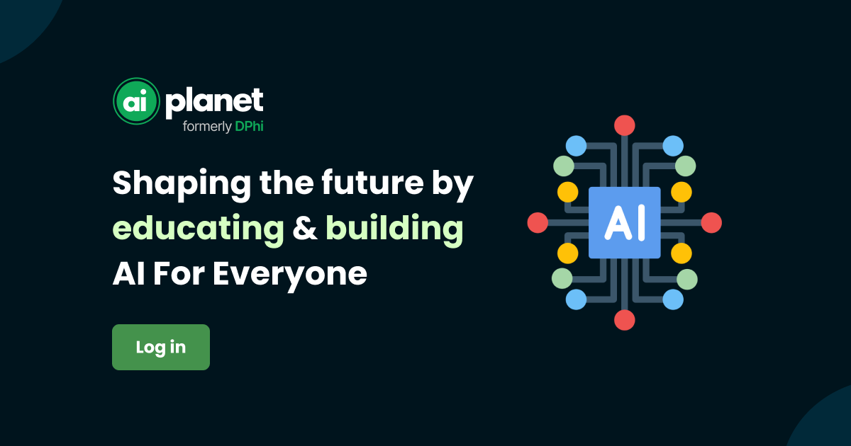 Login | AI Planet (formerly DPhi)